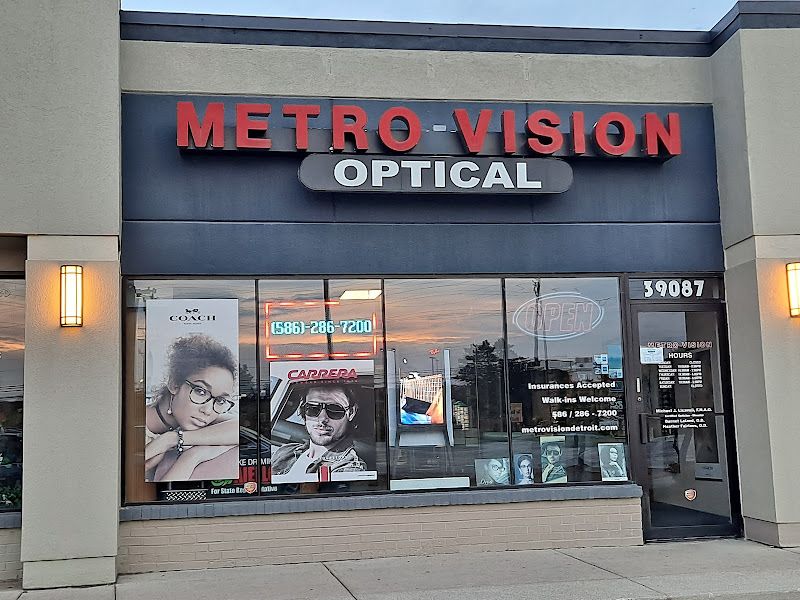 Metro Vision Optical, 39087 Garfield Rd, Clinton Twp, Michigan | My ...